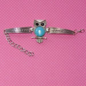 Jewelry | Super Cute Turquoise Owl Bracelet | Poshmark